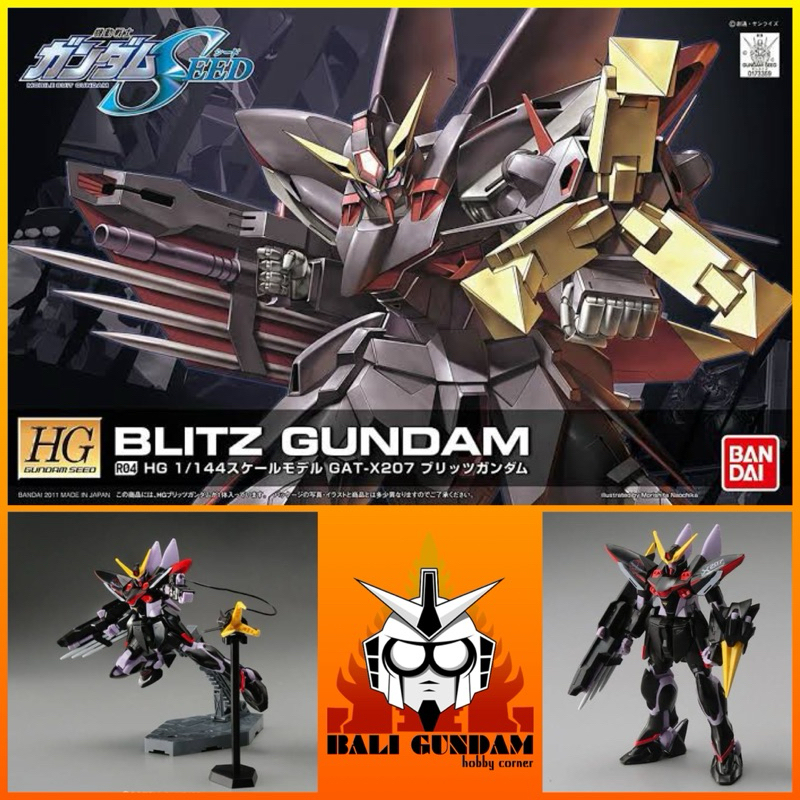 Jual HG 1/144 GAT-X207 BLITZ GUNDAM Bali Gundam Hobby Corner Bandai Original | Shopee Indonesia