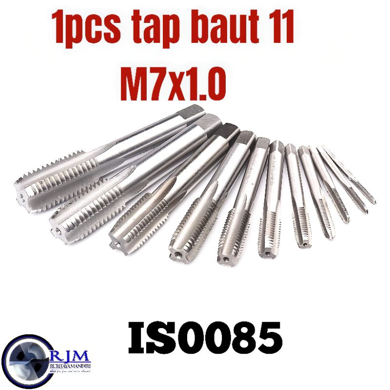 Jual Tap hand tap tap baut 11 drat m7x1.0 bukan yamawa OSG bukan bor nachi | Shopee Indonesia