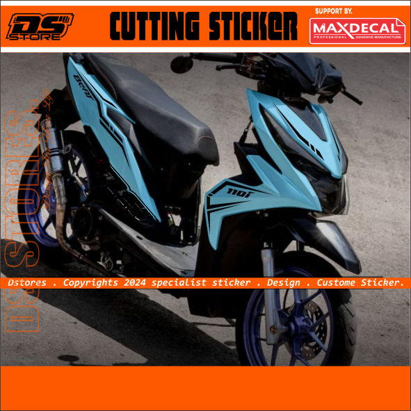 Jual BEAT ESP NEW STRIPING BEAT ESP TERBARU STRIPING SIMPLE | Shopee ...