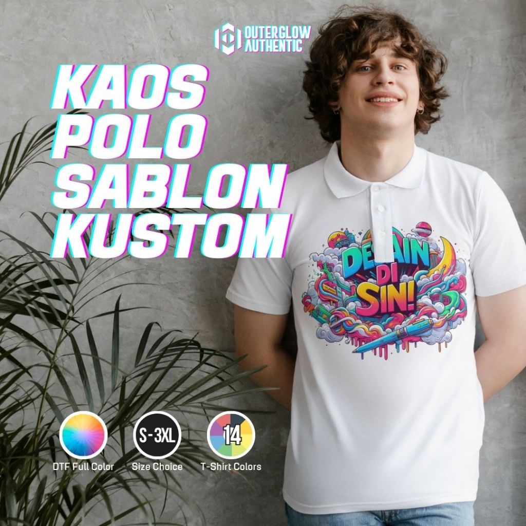 Jual KAOS POLO SABLON CUSTOM DTF | KUSTOM BAJU POLO SHIRT SATUAN FULL ...