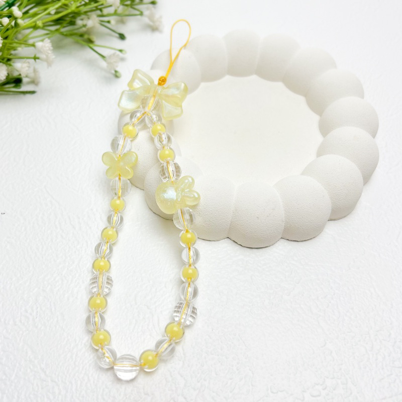 Jual PHONE STRAP BEADS KRISTAL HP TALI HP GELANG BRACELET KOREA ...