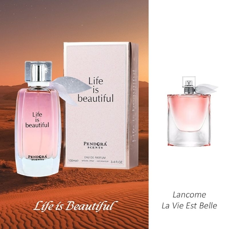 Jual PENDORA Life is beaitiful EDP 100ml | Shopee Indonesia