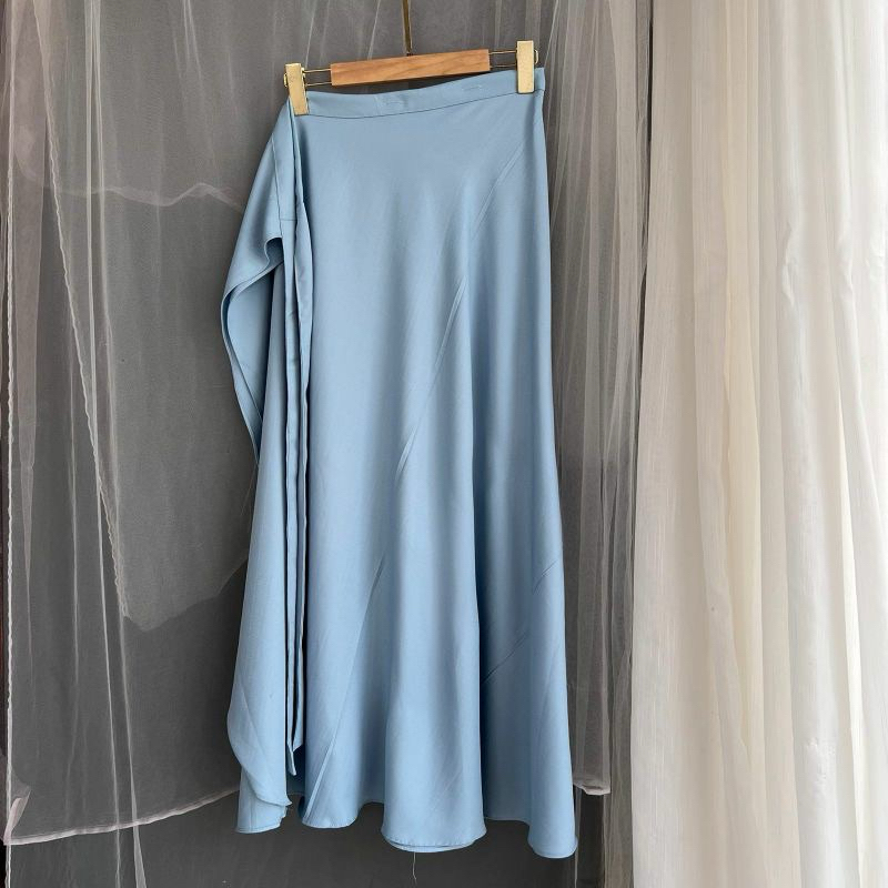 Jual Rok Flare Wanita - Rok Lilit polos | Shopee Indonesia