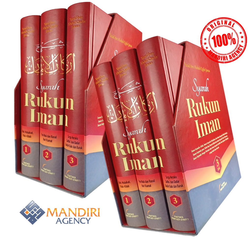 Jual BUKU Syarah Rukun Iman SET Lengkap - Ustadz Yazid Bin Abdul Qodir Jawas - Pustaka Imam Asy ...