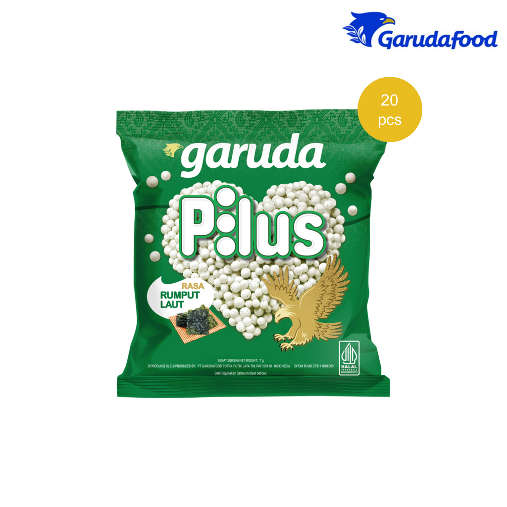 Jual Garuda Pilus Rumput Laut 7gr x 20 | Shopee Indonesia