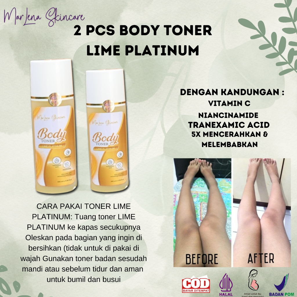Jual TONER BADAN DOSIS TINGGI KUNING LIME PLATINUM ( BUNDLING 2 PCS ...