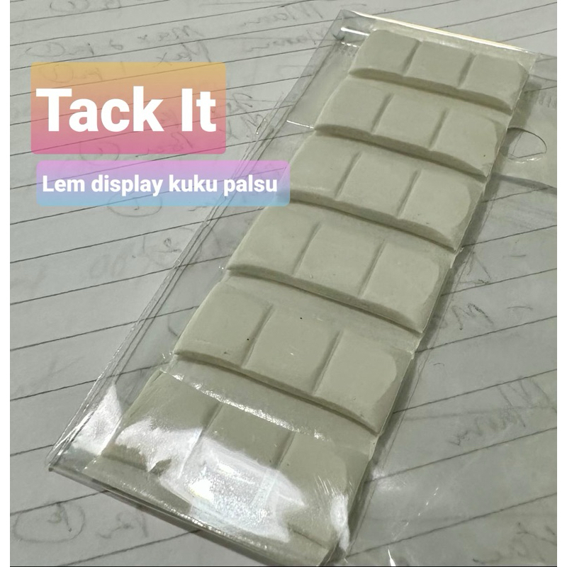 Jual Tack It | Lem siaplah kuku palsu Isi 15 (Glue tack) | Shopee Indonesia