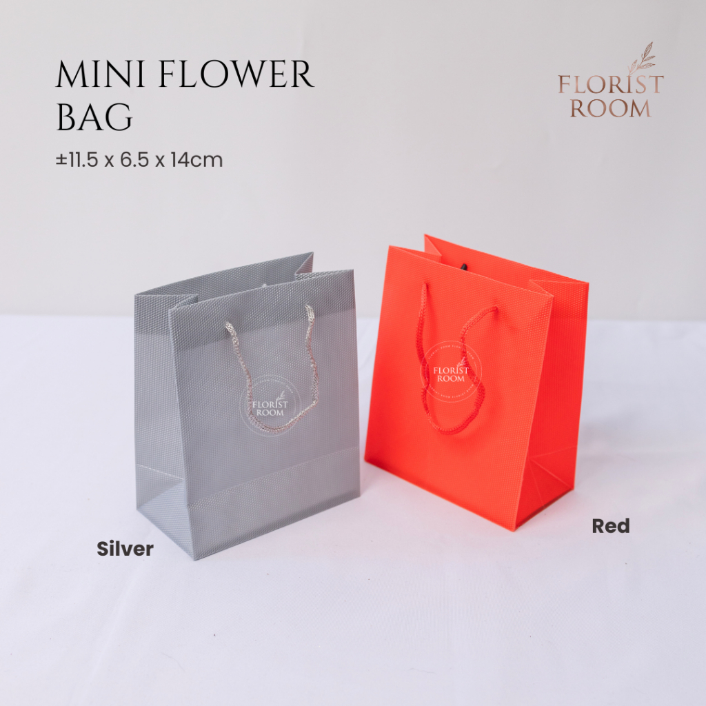 Jual 10 pcs Mini Flower Bag 1156514 - Bag Hamper Goodie Bag Party Birthday Wedding - HANYA JUAL ...