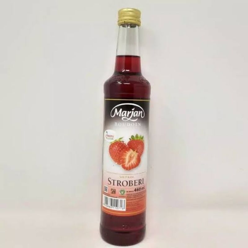 Jual Sirup Marjan Strawberry 460 ml | Shopee Indonesia