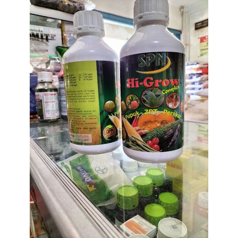 Jual SPN HI-GROW complex Pupuk-ZPT-Perekat1000 ml pupuk daun | Shopee ...