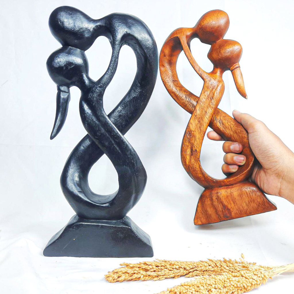 Jual Bali table statue patung kayu interior toy figurine miniatur ...