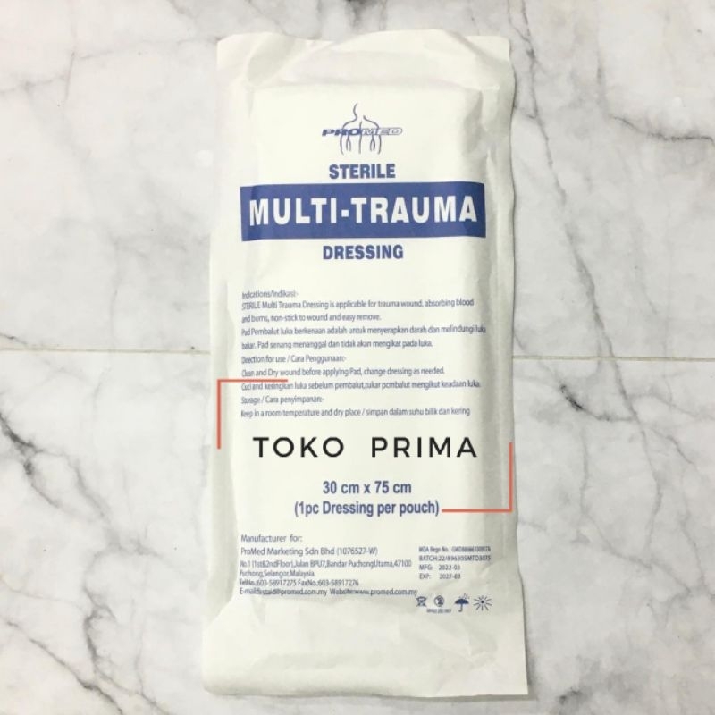 Jual Sterile Multi Trauma Dressing ProMed | Shopee Indonesia