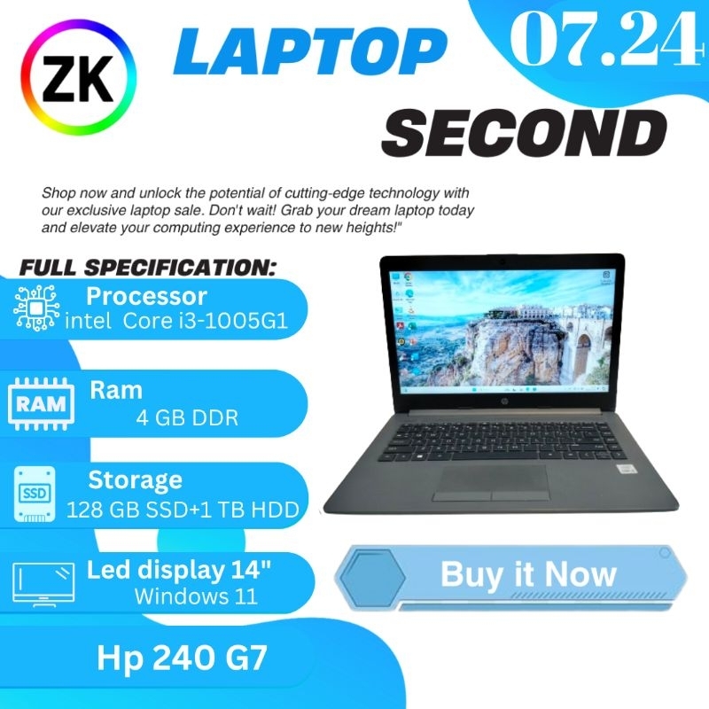 Jual Laptop Second Hp Intel Core i3 | Shopee Indonesia