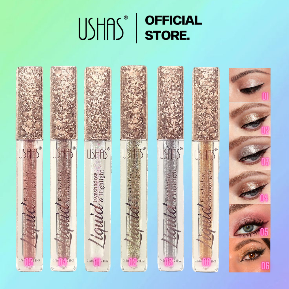 Jual USHAS LG1930 LIQUID EYESHADOW AND HIGHLIGHT NATURAL SOFT ...