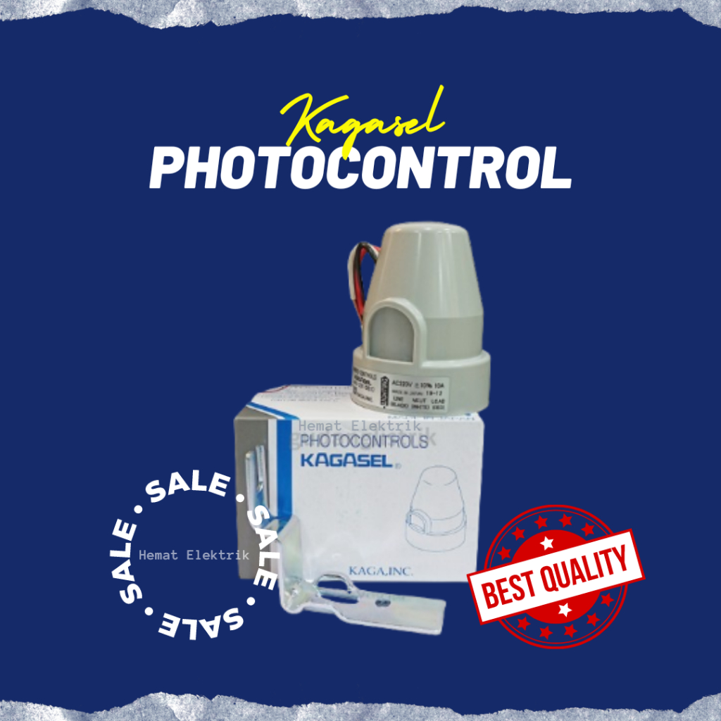 Jual Kagasel Photocell 3A 6A Foto Sel Sensor Cahaya Otomatis ...