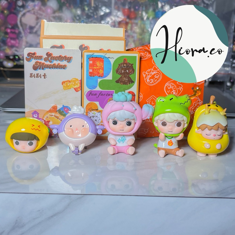 Jual (5PCS) Heyone Mini Fun Factory Machine Series PVC Figures blind ...