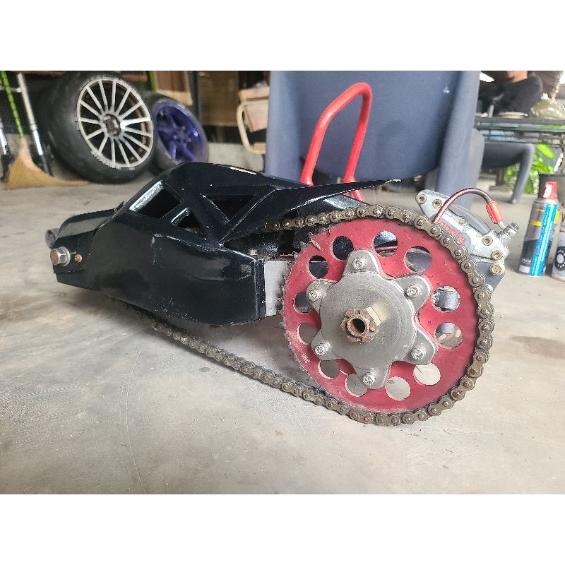 Jual Single Arm / Pro Arm / Swing Arm Vixion Custom Model Ducati ...