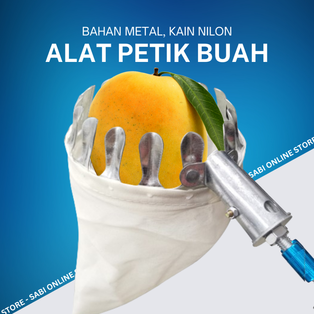 Jual Alat Petik Panen Buah Jaring Diameter 14 CM 16 CM 20 CM Fruit ...