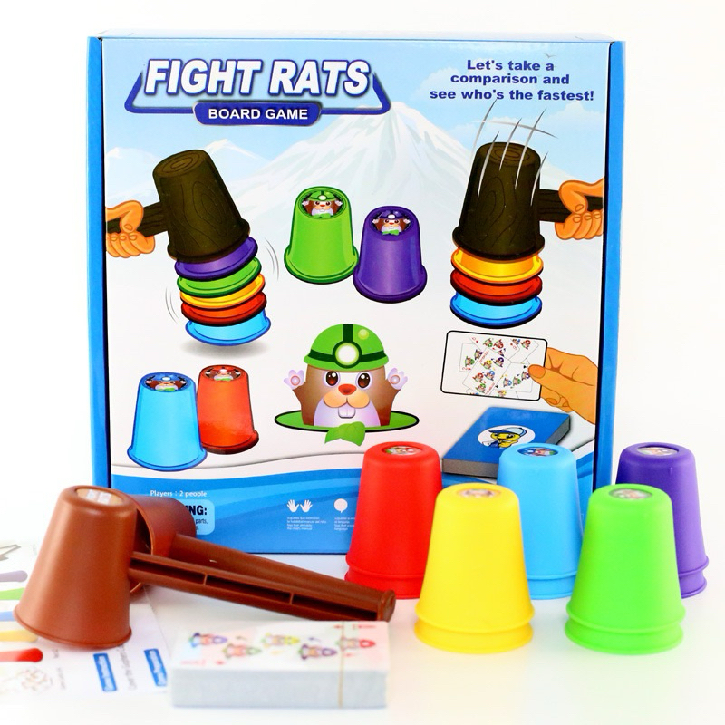 Jual Fight Rats Board Game/Mainan Edukasi Anak/Education Toys/Family ...