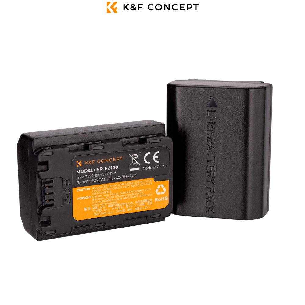 Jual Kandf Concept Baterai Sony Np Fz100 Battery A9 A7riii A7c Zv E1