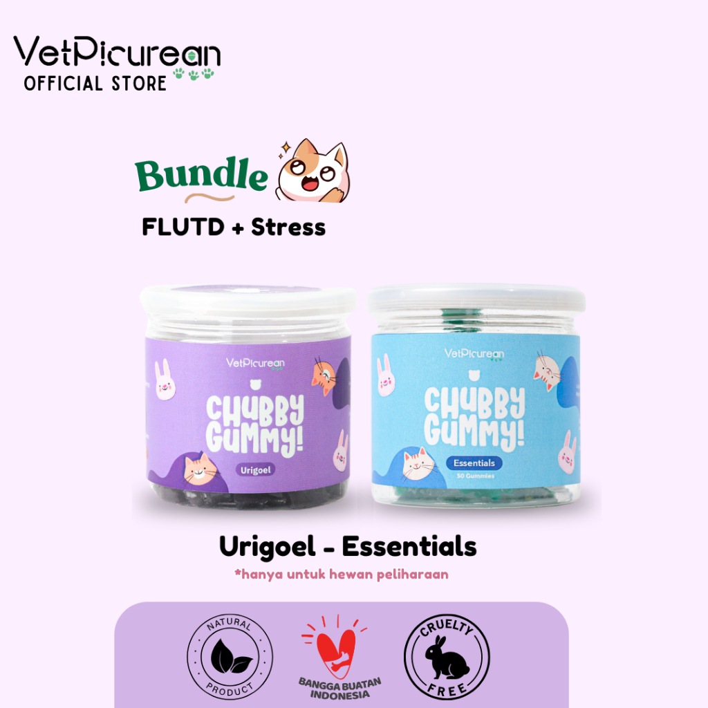 Jual Vetpicurean Chubby Gummy [Paket Bundle UTI Kit] Chubby Gummy ...