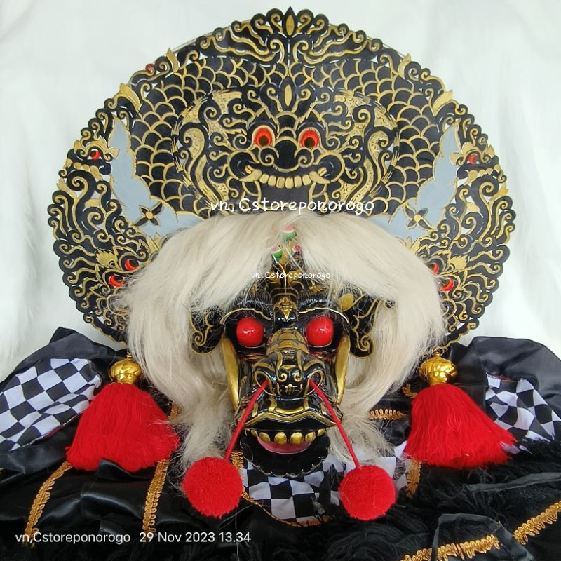 Jual BARONGAN PENTAS HITAM JLITENG FULLSET BONUS KLONTONG PRODUK BARU ...