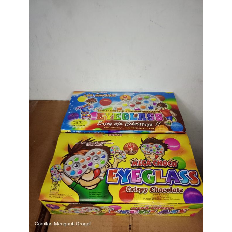 Jual Eyeglass/ Permen Kacamata Box Isi 40 | Shopee Indonesia