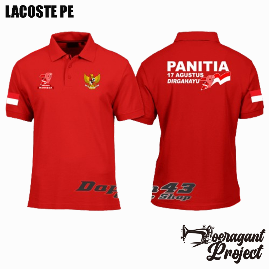 Jual POLOSHIRT KAOS KERAH / KAOS POLO PANITIA 17 AGUSTUS DIRGAHAYU 79 ...