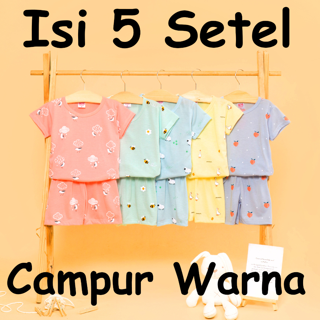 Jual (ISI 5 SETEL) Setelan Anak & Bayi Perempuan Tissue Baby Series ... Jual (ISI 5 SETEL) Setelan Anak & Bayi Perempuan Tissue Baby Series ...