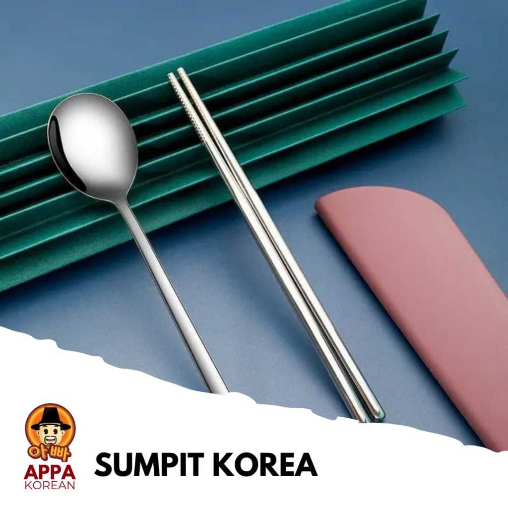 Jual SUMPIT STAINLESS STEEL KOREA / SUMPIT PREMIUM / ALAT MAKAN KOREA ...
