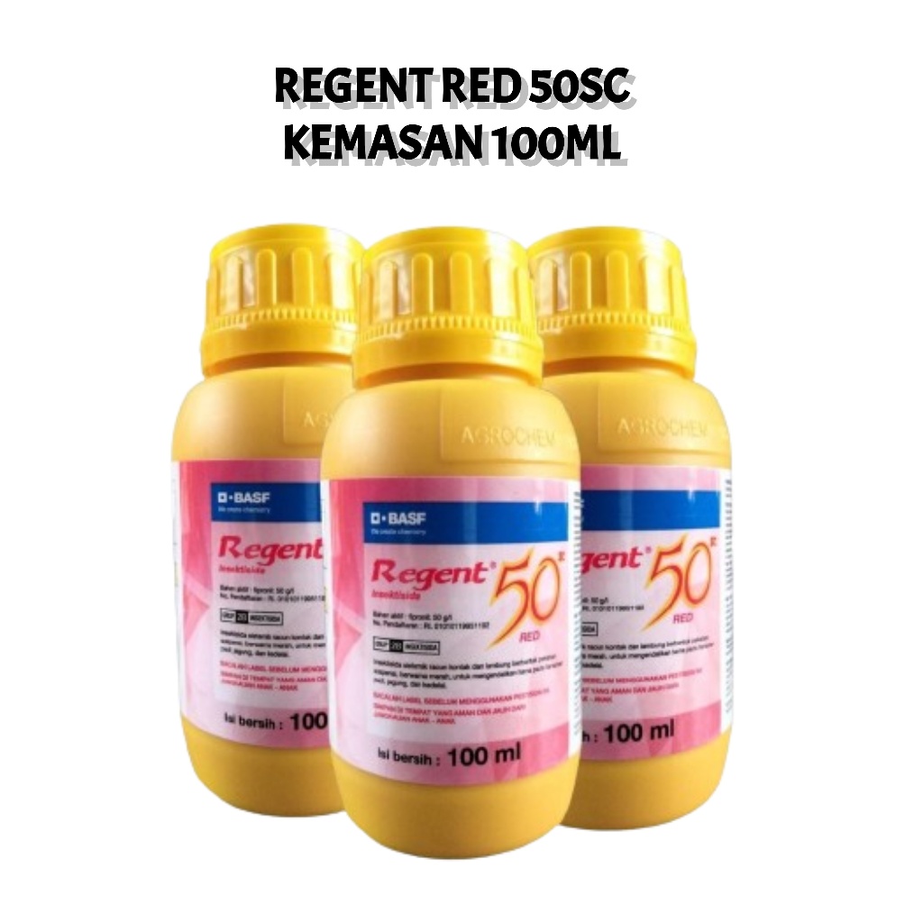 Jual Insektisida Regent Red 50SC 100 ml Obat Racun Hama Tanaman Kutu ...