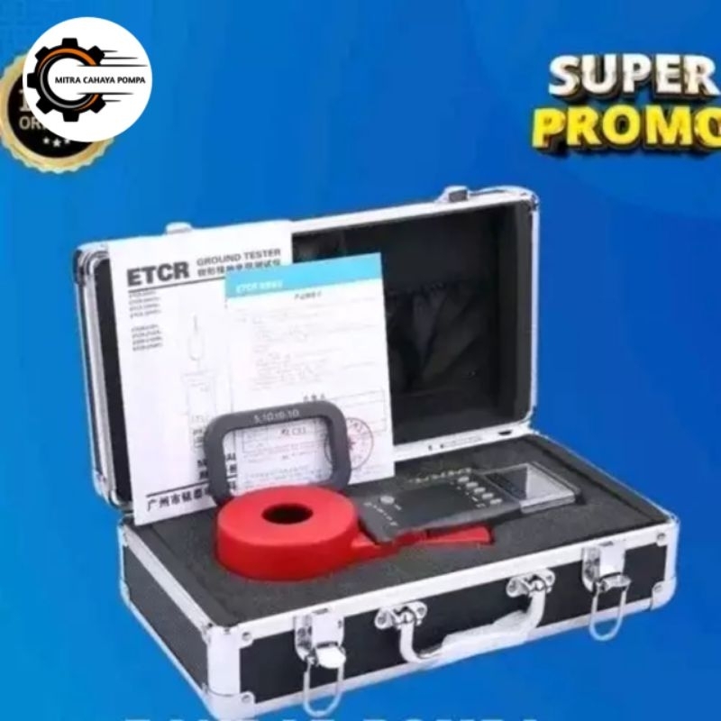 Jual ETCR2100A+ Digital Clamp On Ground Earth Resistance Tester Meter ...