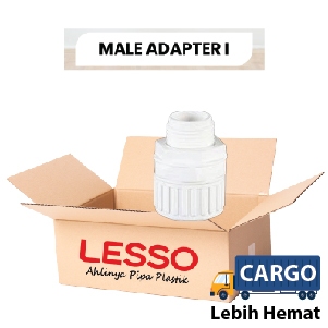 Jual Male Adapter Lesso PVC Conduit (1 Dus) | Shopee Indonesia