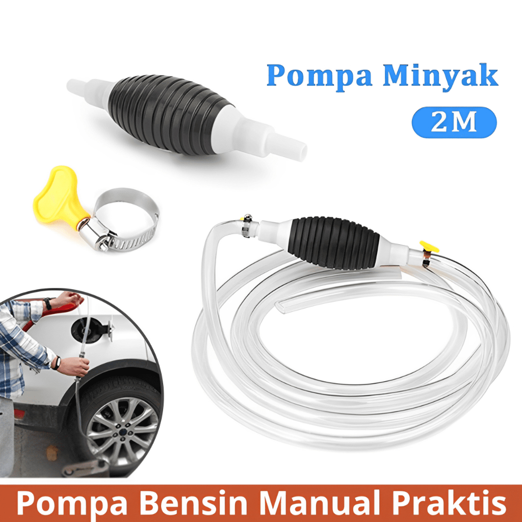 Jual Pompa Tangan Manual Penyedot Air Minyak Bensin Solar - Pompa sedot ...