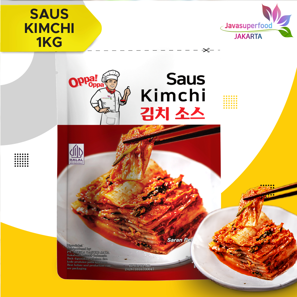Jual Saus Instan Saus Kimchi Korea 1Kg / Sauce Kimchi Korea Saus Oppa ...