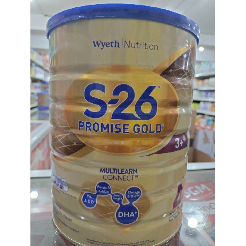 Jual WYETH S26 PROMISE GOLD 900GR/1600GR /SUSU PERTUMBUHAN ANAK ...