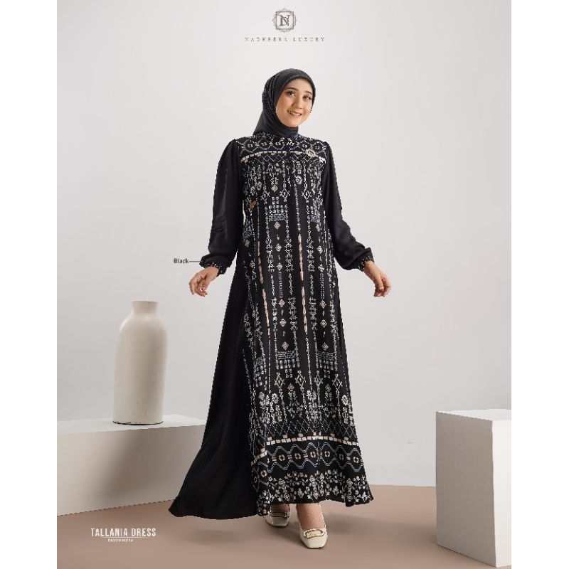 Jual TALLANIA DRESS NADHEERA LUXURY | Shopee Indonesia