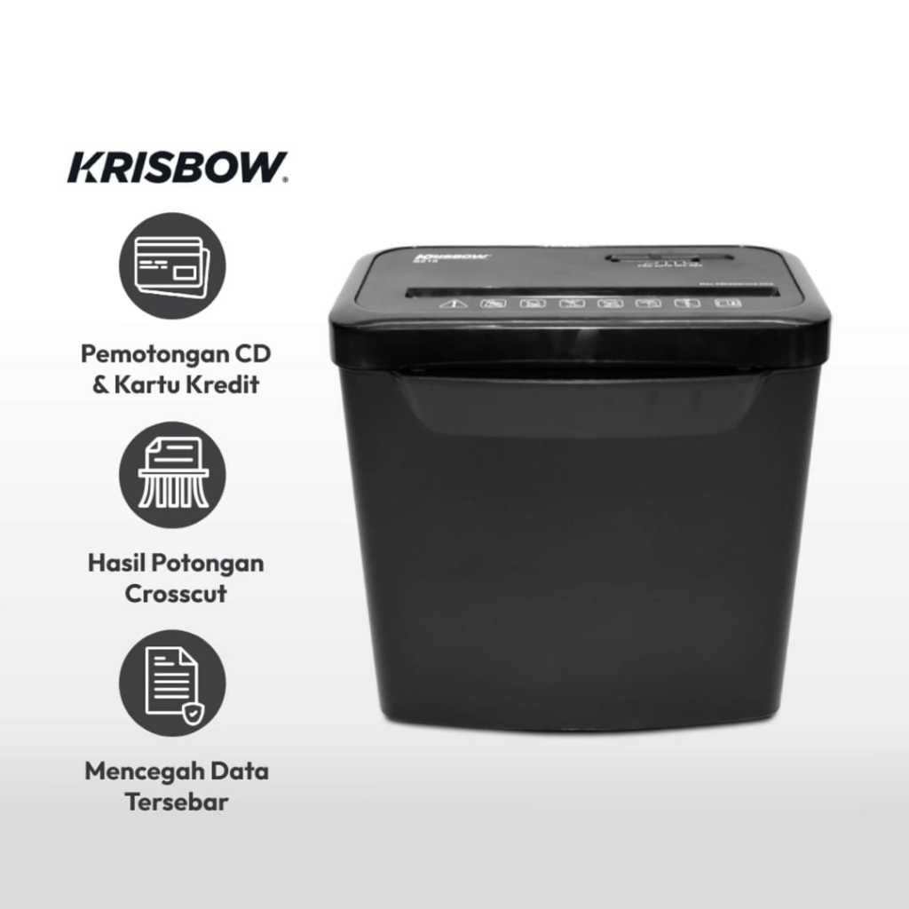 Jual Papper Shredder Krisbow S215 Mesin Penghancur Kertas Krisbow Bergaransi Resmi Ace | Shopee ...