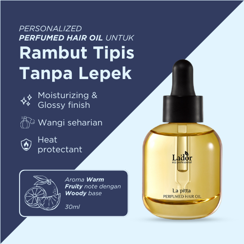 Jual Lador Perfumed Hair Oil La Pitta 30mL | Shopee Indonesia
