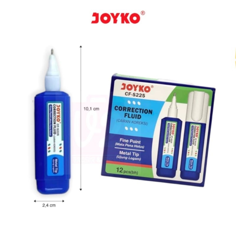 Jual Tip X Cair JK CT S225/Tipex Cair Correction Liquid Koreksi Cairan ...