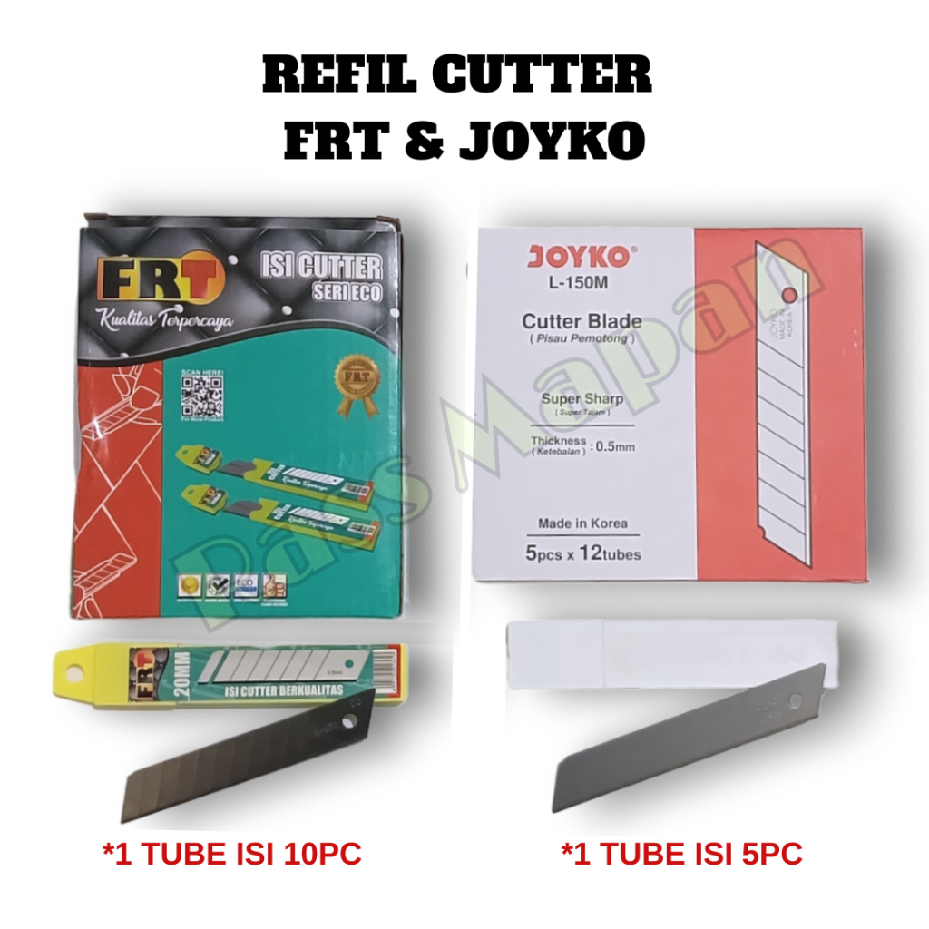 Jual Refill Silet Isi Cutter Joyko FRT Pemotong HPL | Shopee Indonesia