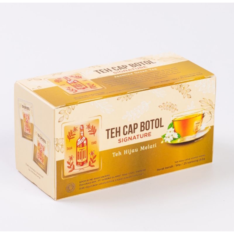 Jual Teh cap botol signature 25's | Shopee Indonesia
