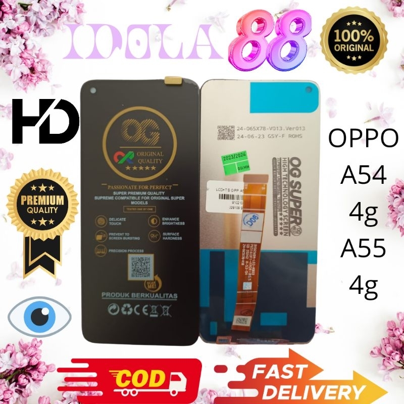 Jual LCD FULLSET OPPO A54 4G / A55 4G ORIGINAL TOUCHSCREEN LCD | Shopee Indonesia