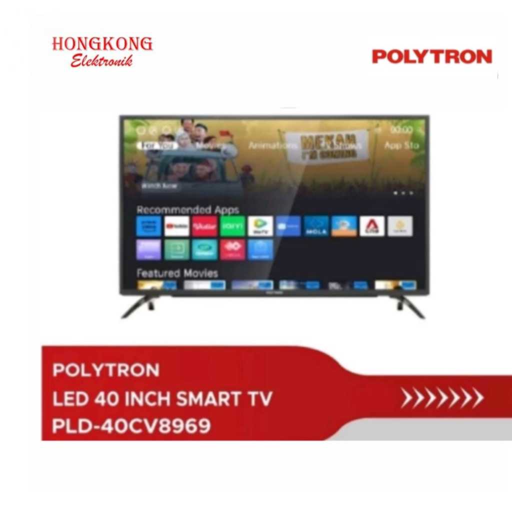 Jual TV LED POLYTRON SMART DIGITAL TV 40" PLD 40CV8969 40 INCH | Shopee ...