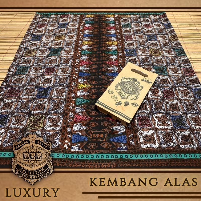 Jual Sarung batik ree (motif sogan biru coletan) | Shopee Indonesia