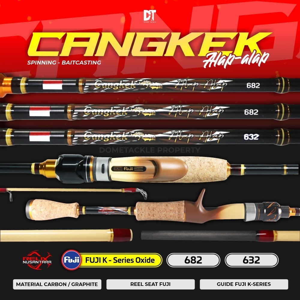 Jual CANGKEK ALAP ALAP JORAN RELIX NUSANTARA JAGERO JORAN PANCING ROD UL ULTRALIGHT SPINNING ...