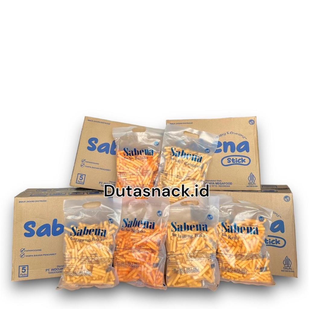 Jual 1 karton snack SABENA NEW ISI 6 karung 1kg MIX rasa bisa COD ( NEW ...