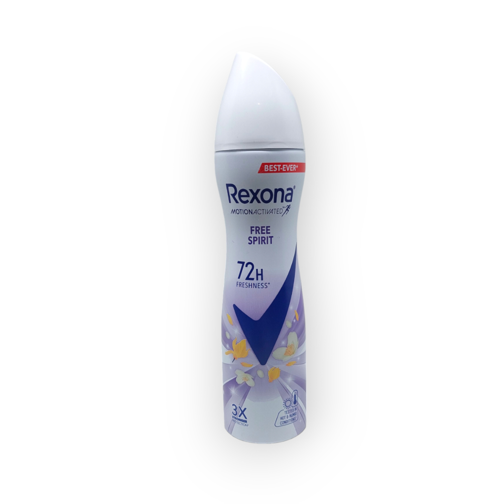 Jual REXONA Women Motion Activated FREE SPIRIT 72h deodorant spray ...
