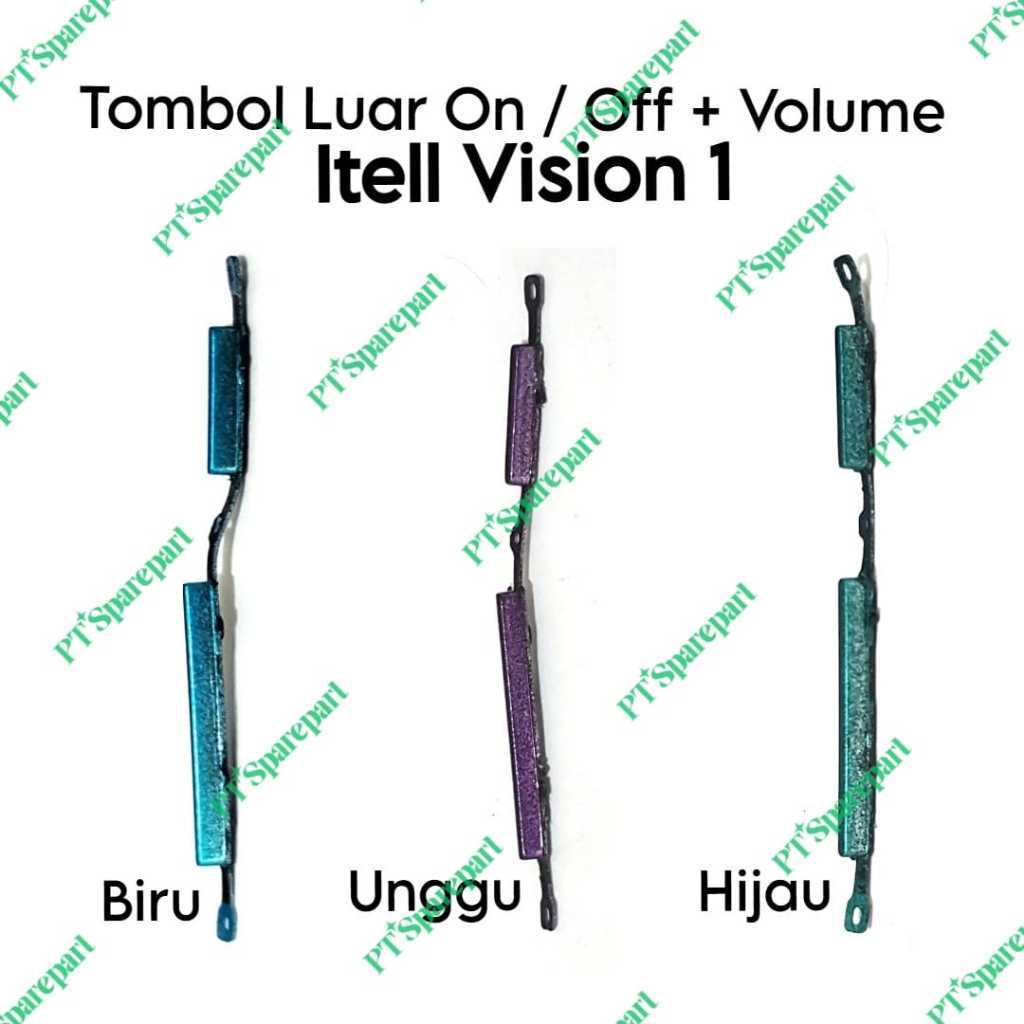 Jual Tombol Luar 1 Set Power On Off + Volume Itel Vision 1 / Vision1 - Button Casing Plastik ...