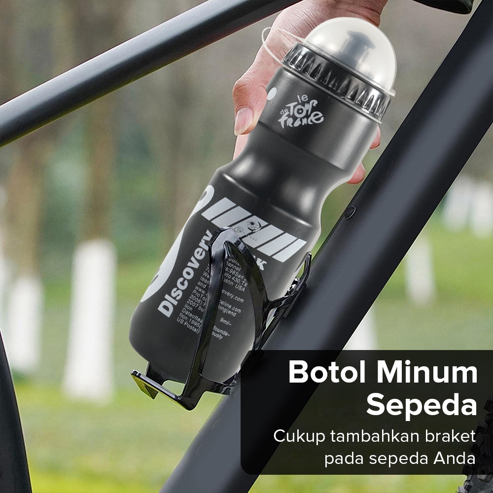 Jual BOTOL TEMPAT AIR SEPEDA BAHAN PLASTIK 650ml | Shopee Indonesia